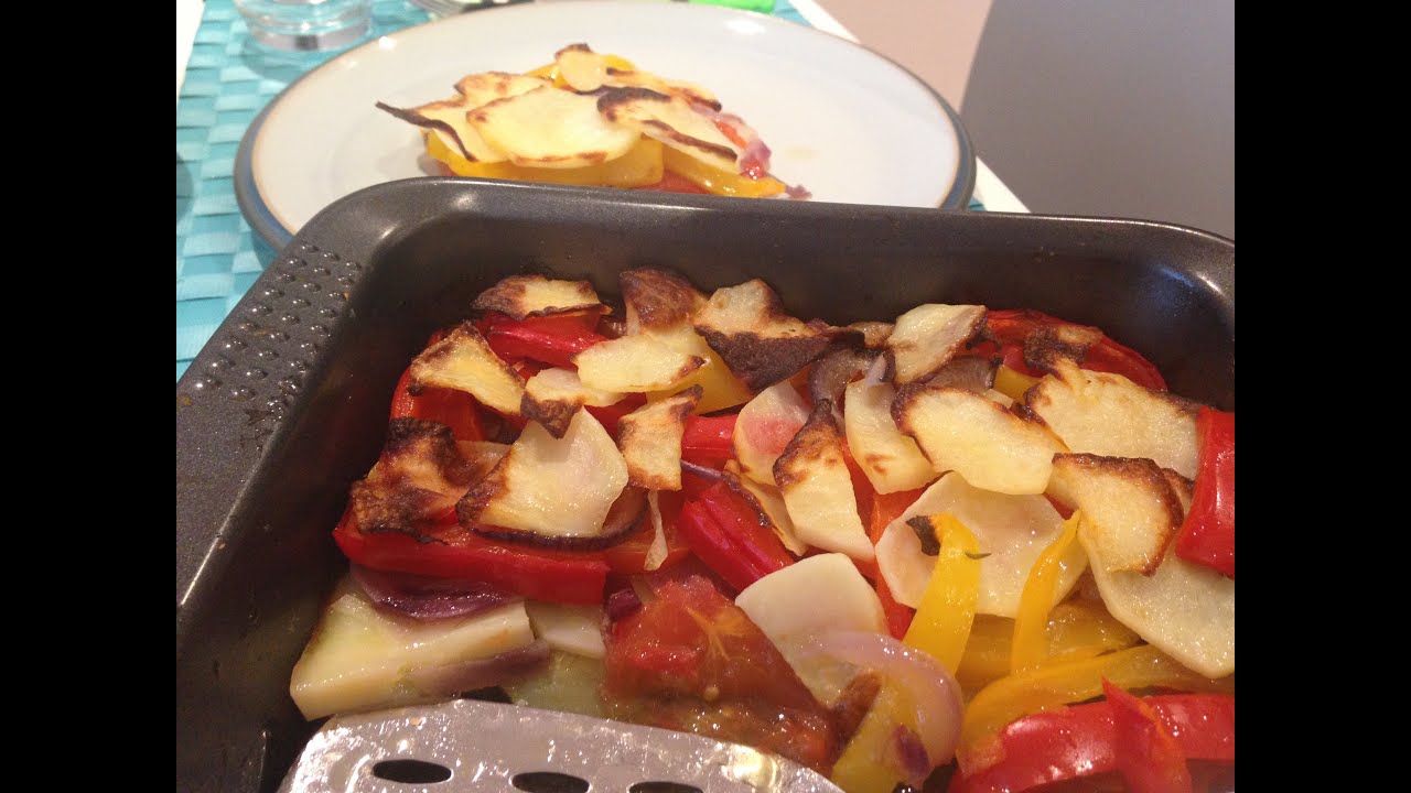 Vegetable Tiella recipe - YouTube