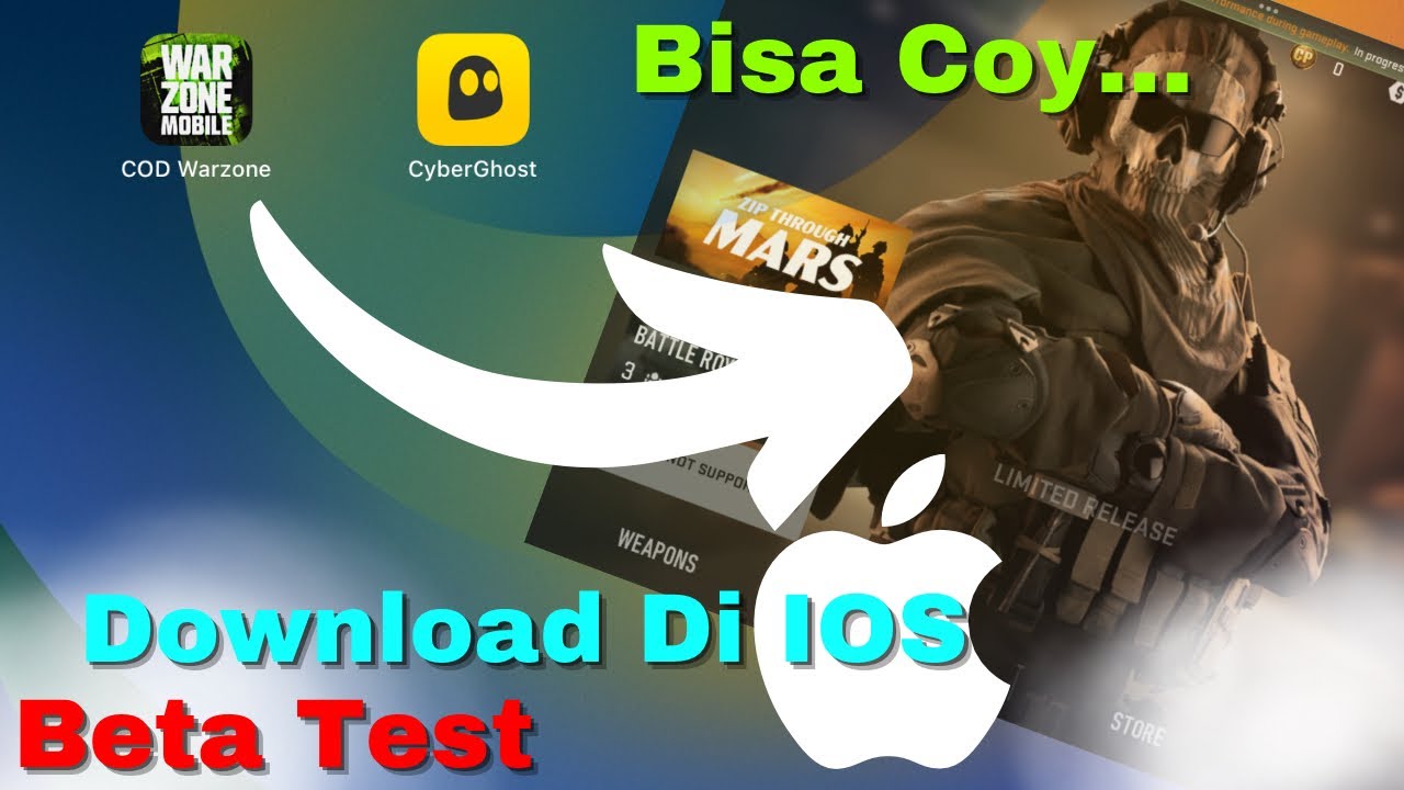 DOWNLOAD WARZON MOBILE DI IOS! EMANG BISA!? Tutorial Download COD ...