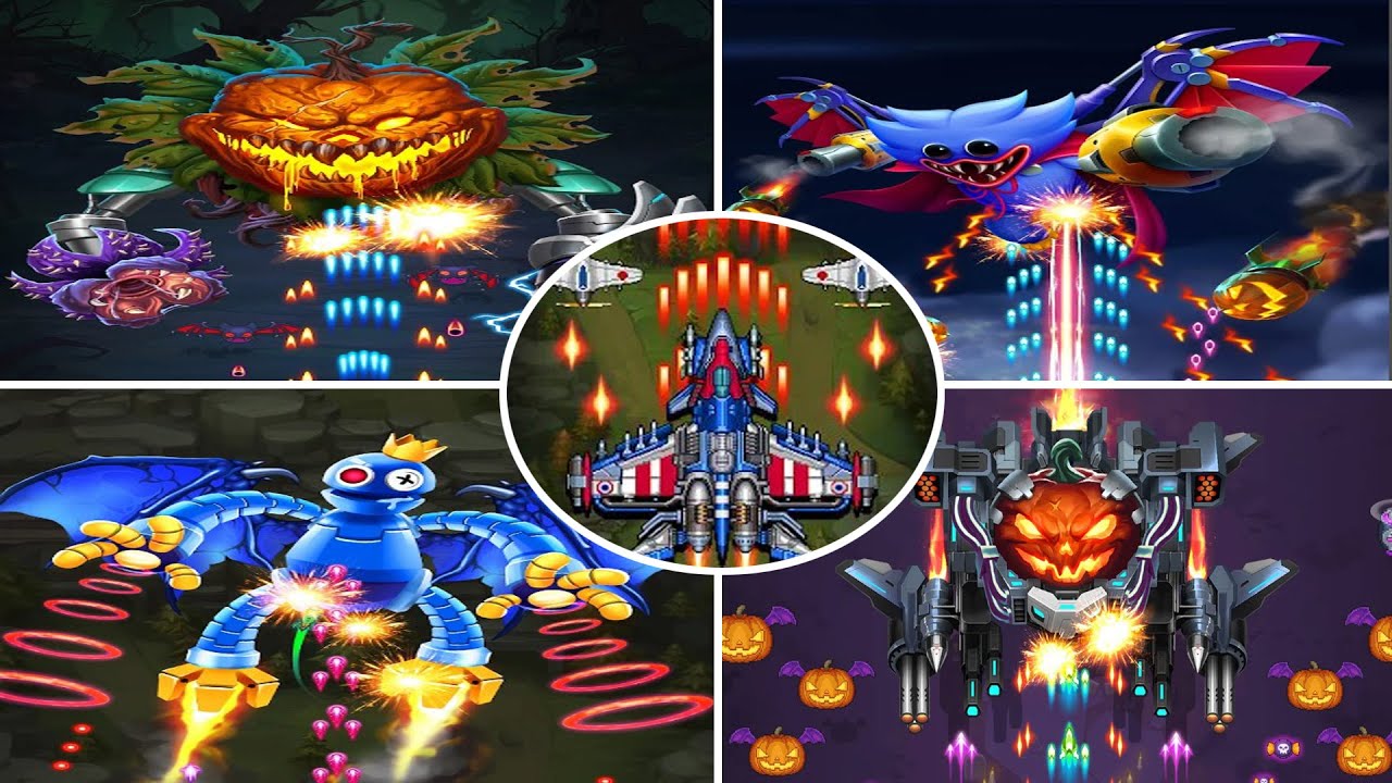 1945 air force: airplane game all bosses gamepaly#8 by falcon studio ...