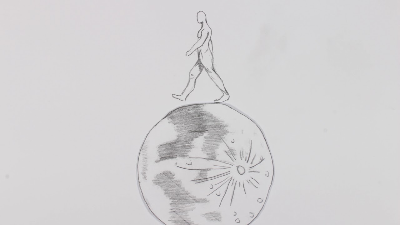 Walking on the Moon Animation - YouTube