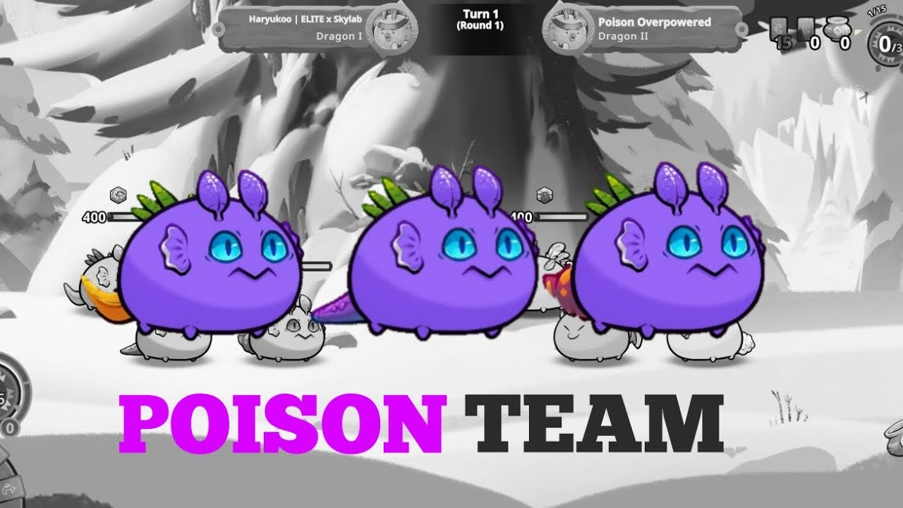 AXIE ORIGIN | POISON TEAM GAMEPLAY | 3 - YouTube