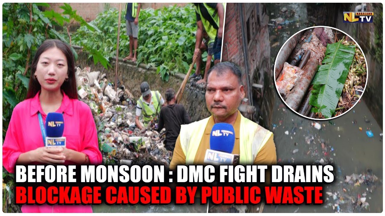 BEFORE MONSOON : DMC FIGHT DRAINS BLOCKAGE CAUSED BY PUBLIC WASTE - YouTube