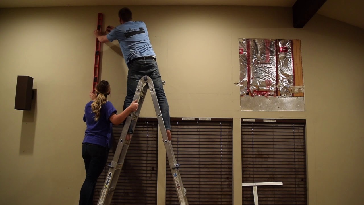 Cutting New Windows Into Our Wall! - YouTube