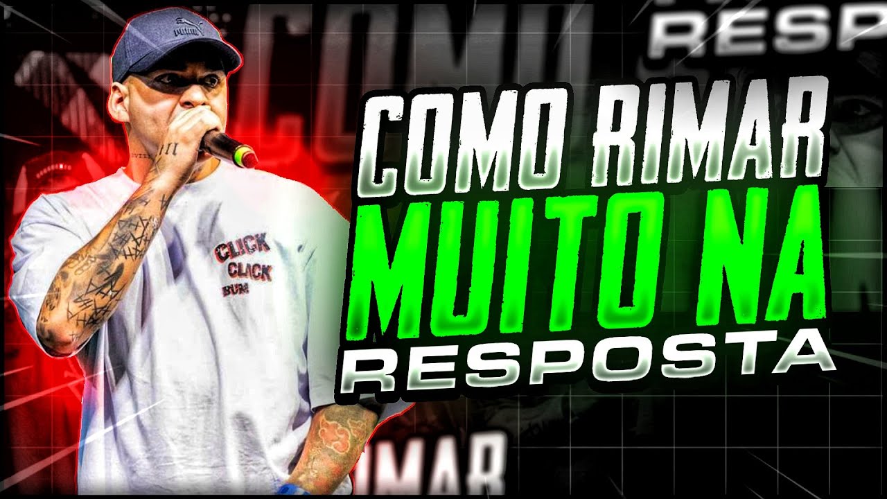 COMO APRENDER a RIMAR na RESPOSTAS das BATALHAS de RIMA? 🔥 Treino ...