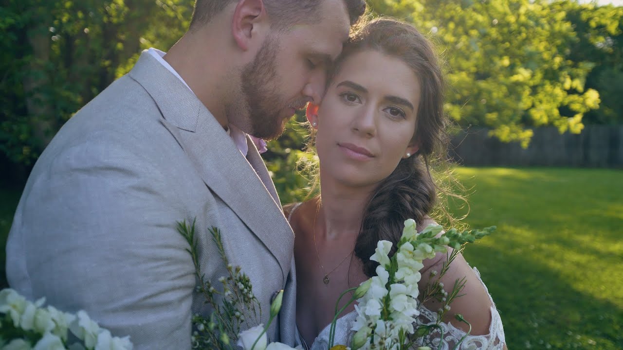 Jacob & Haley's Intimate wedding (Backyard Wedding) - YouTube
