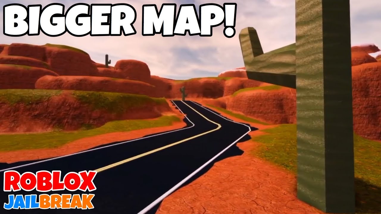 BIGGER MAP! - Roblox Jailbreak - YouTube