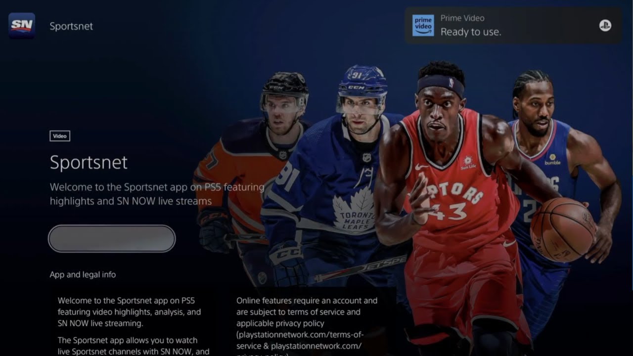 How to Download Sportsnet on PS5 - YouTube