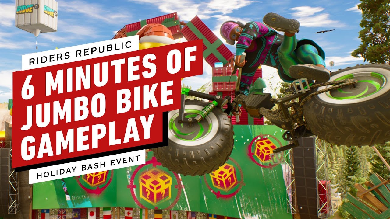 Riders Republic: 6 Minutes of Jumbo Bike Gameplay - YouTube