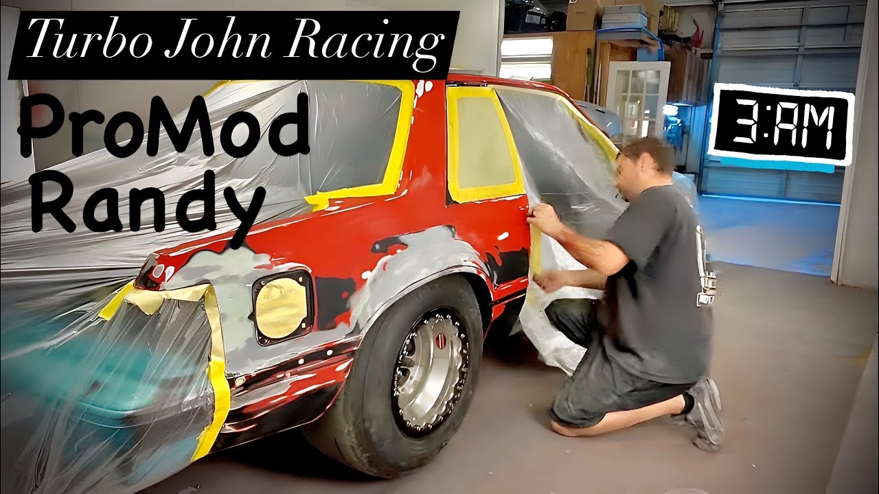 15hrs, 3AM & some primer later‼️ Turbo John Racing’s Randy Mustang ...
