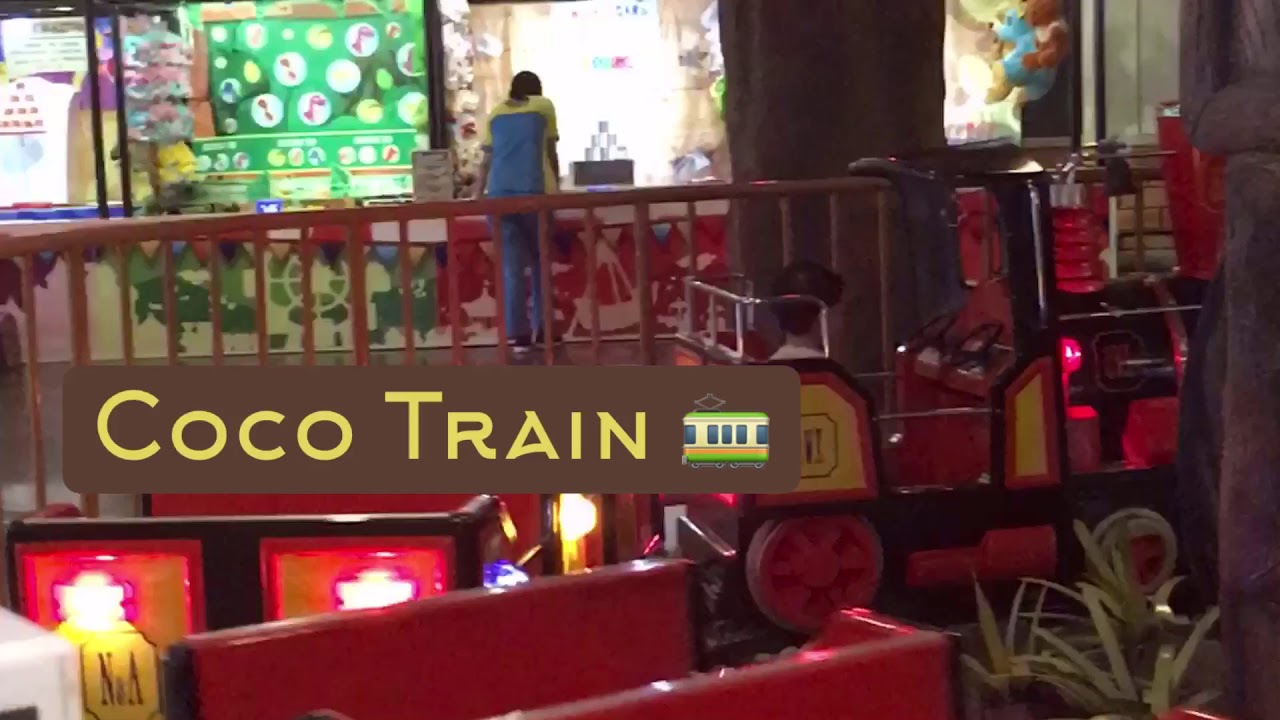 Playdate with josiah. Naik coco train dan air plane. #cocotrain # ...