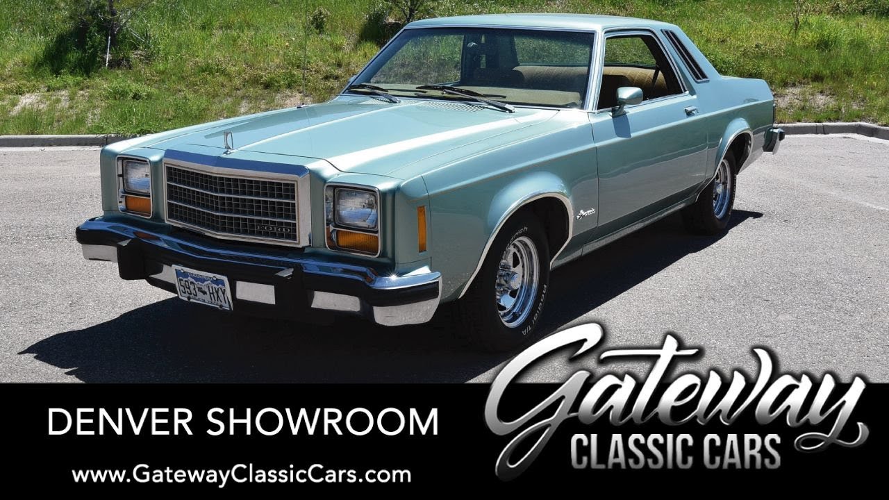 1978 Ford Granada - Denver #1019 - YouTube