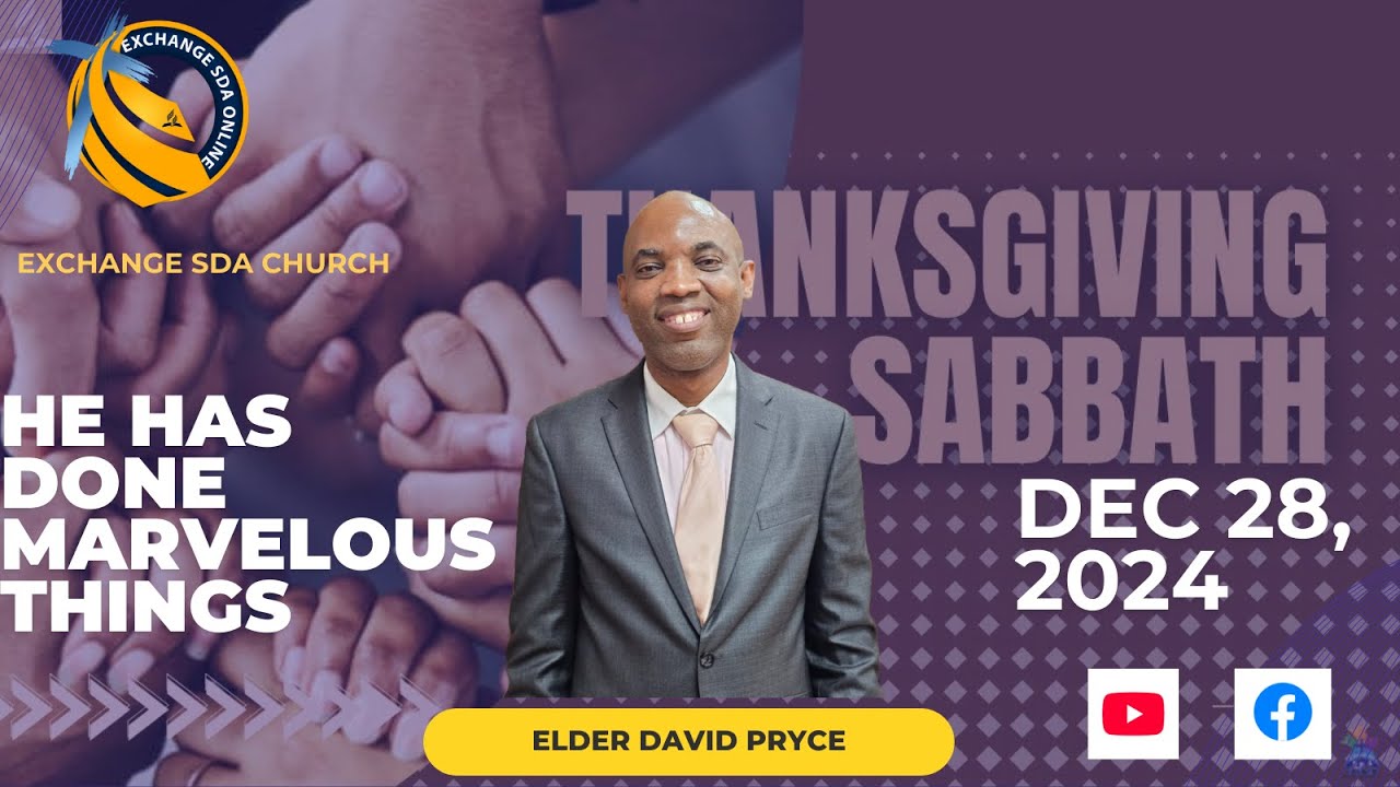 Exchange SDA TV || Morning Service|| December 28, 2024 - YouTube