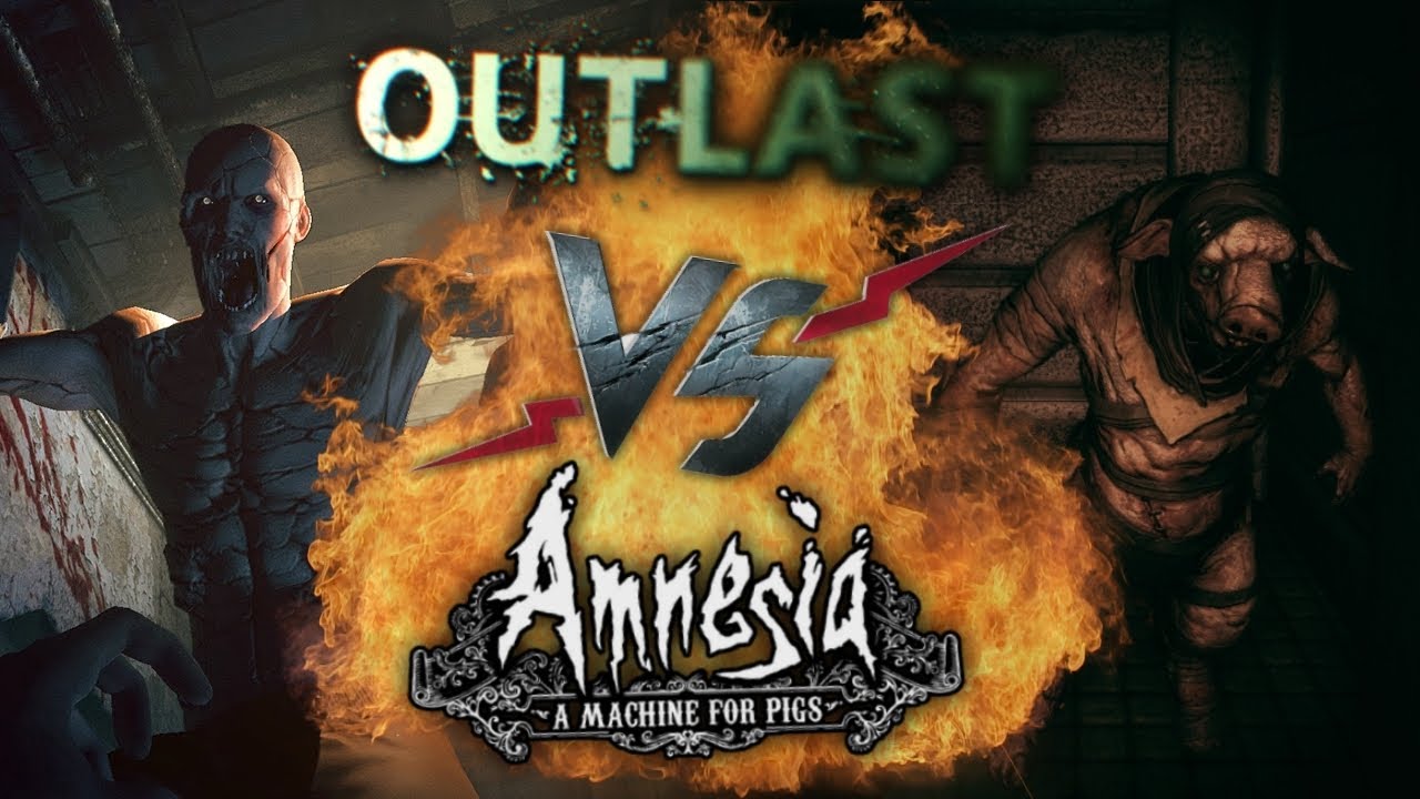 Рэп Баттл - Outlast vs. Amnesia: A Machine for Pigs - YouTube