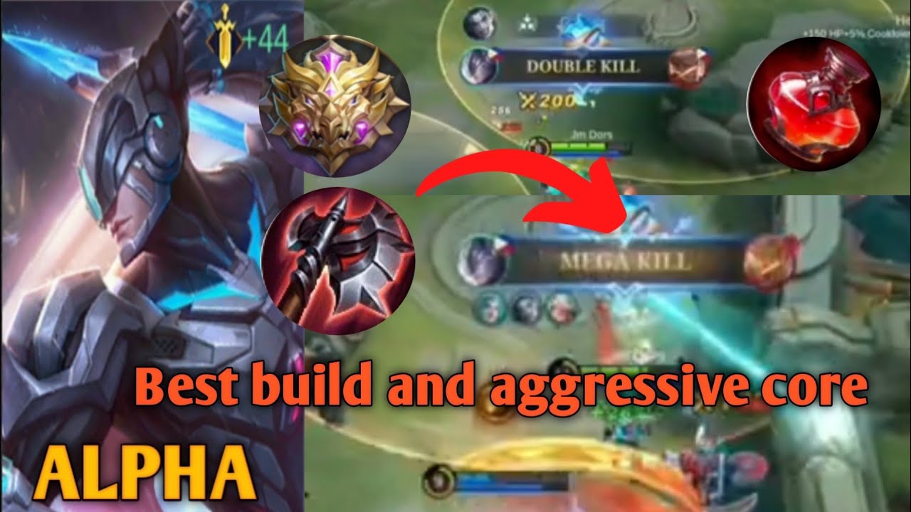 ALPHA core best build in MYTHIC and most Aggressive | Nabaog ang CORE ...
