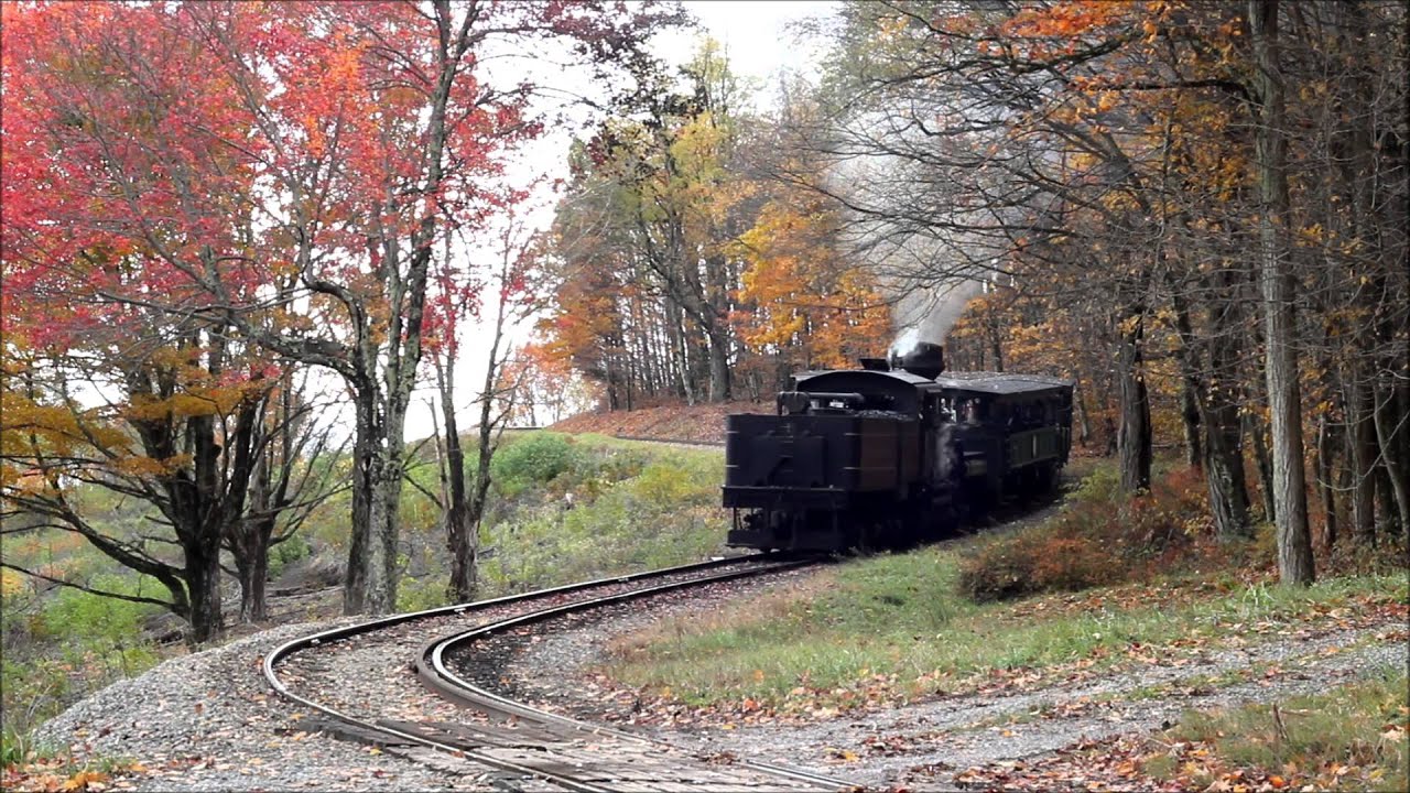 Cass Scenic Railroad Fall 2014 - YouTube