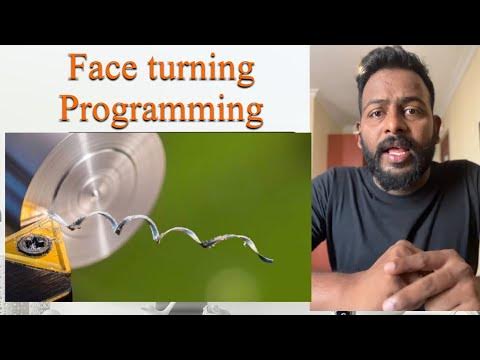CNC Facing Program(ISO)-CNC Facing cycle for fanuc,Siemens,Mitsubishi, Haas,Delta Programming ...