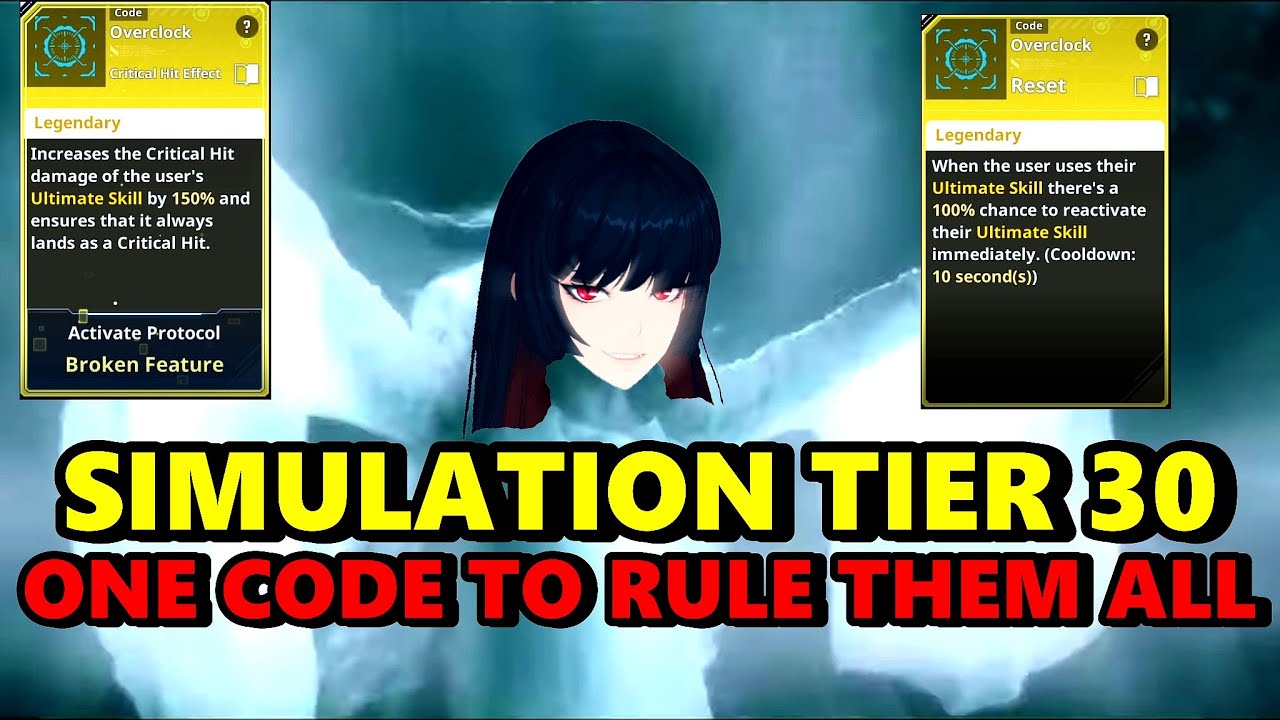 This Code Is BUSTED! Tier 30 Simulation Cleared With Fire | SLA - YouTube