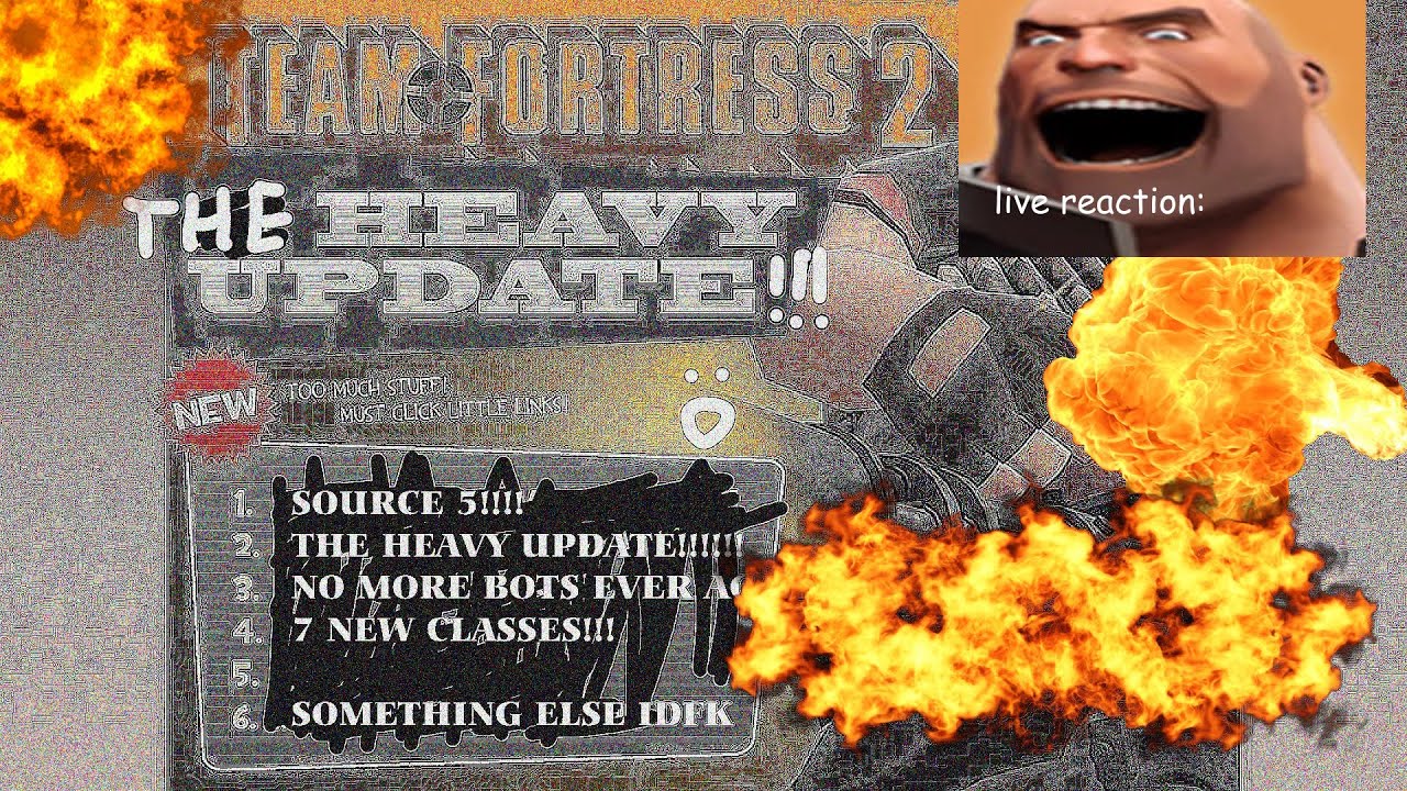 TF2 HEAVY UPDATE LEAKED FOOTAGE! :o - YouTube
