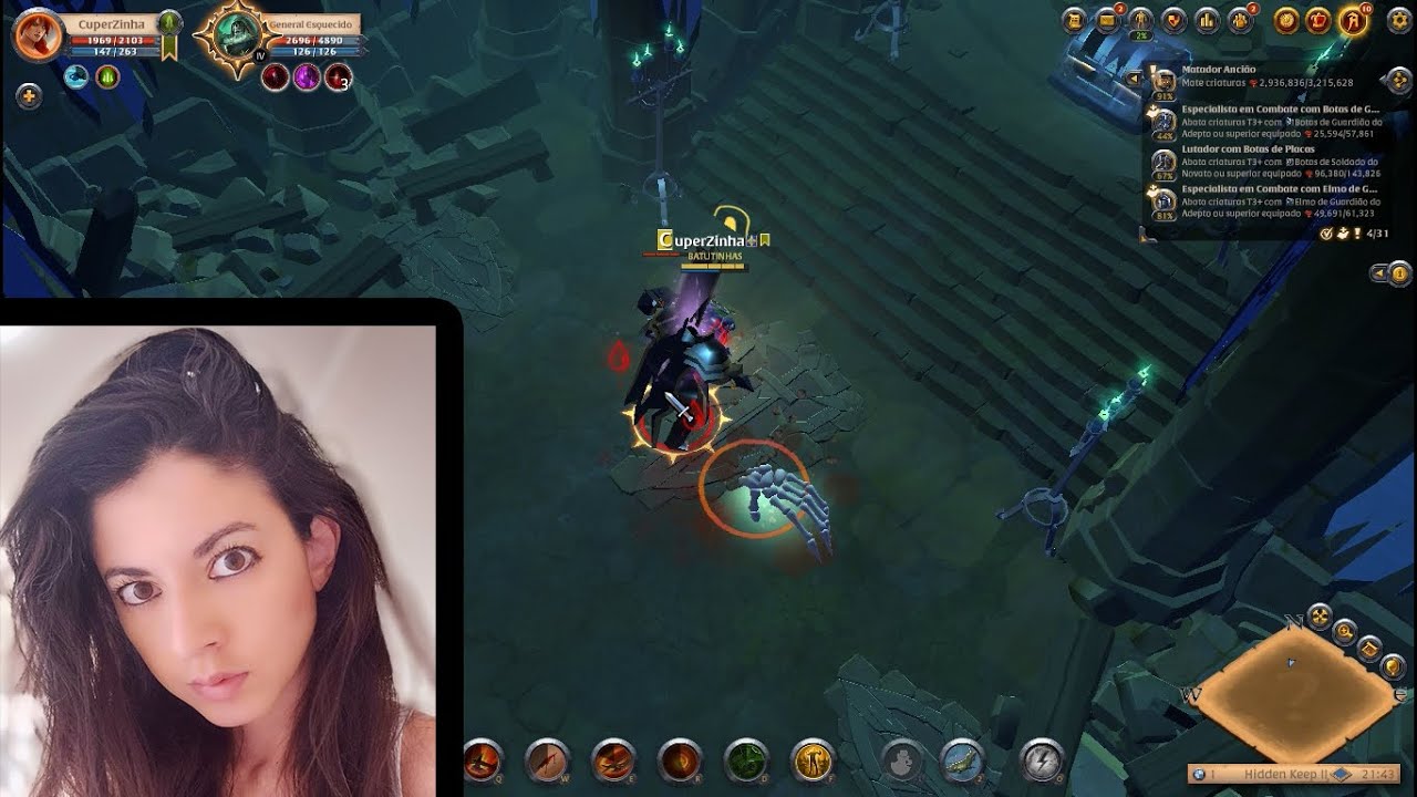 GAMEPLAY ALBION ONLINE: DG DE FACÇÃO DE LYMHURST - YouTube