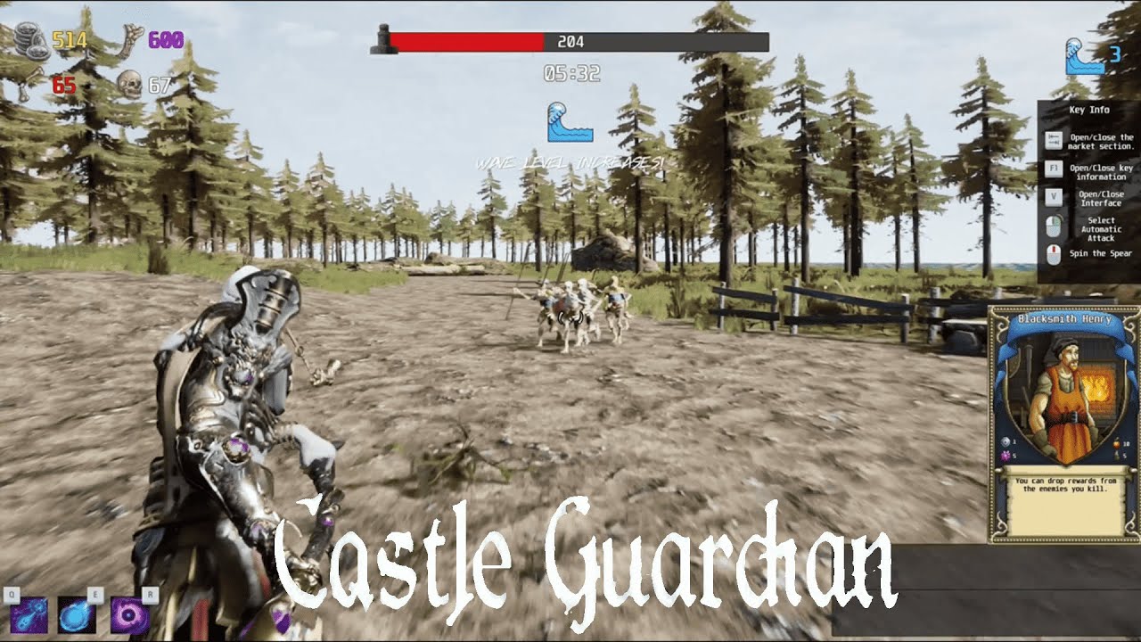 【城堡守护者 Castle Guardian】『試玩 Gameplay』 - YouTube