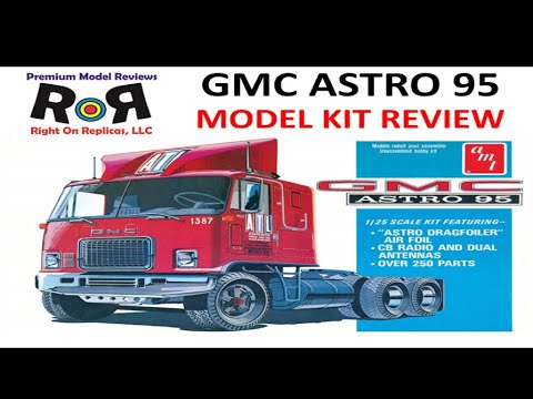 GMC Astro 95 (I) 1-25 Scale AMT 1140 -Model Kit Build & Review - YouTube