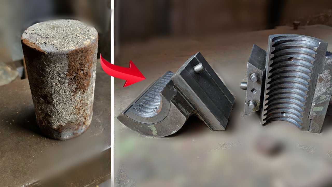 Wow I made split nut on 40 year old lathe - YouTube