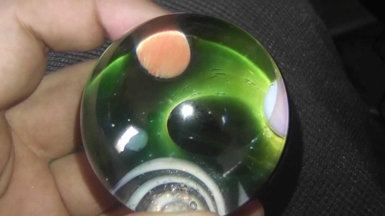 Gateson Recko 2.25" Universe Marble HD video (for sale) - YouTube