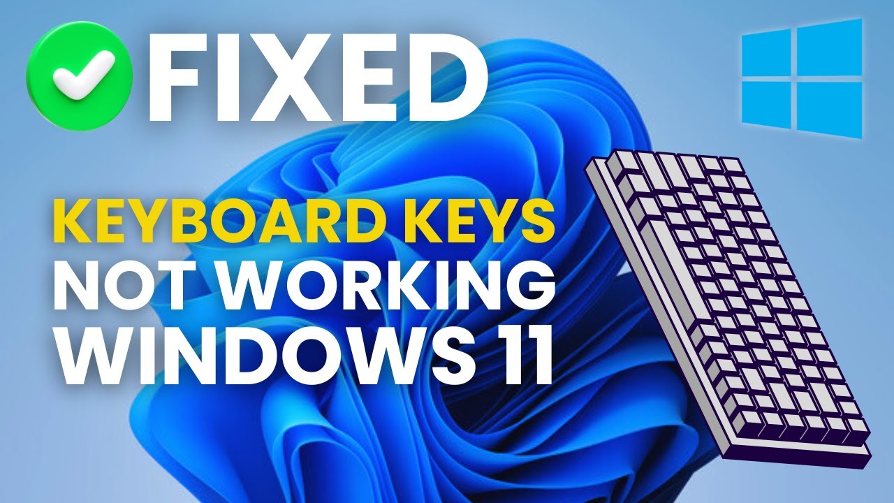 Windows 11 Keyboard Keys Not Working? Do This NOW! - YouTube
