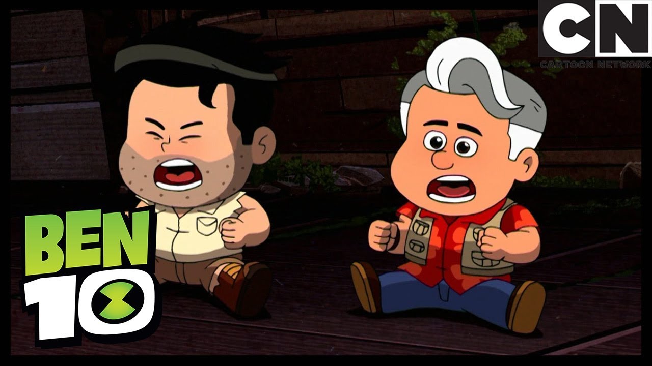 Ben 10 | Grandpa Max turns into a baby | Baby Buktu | Cartoon Network ...