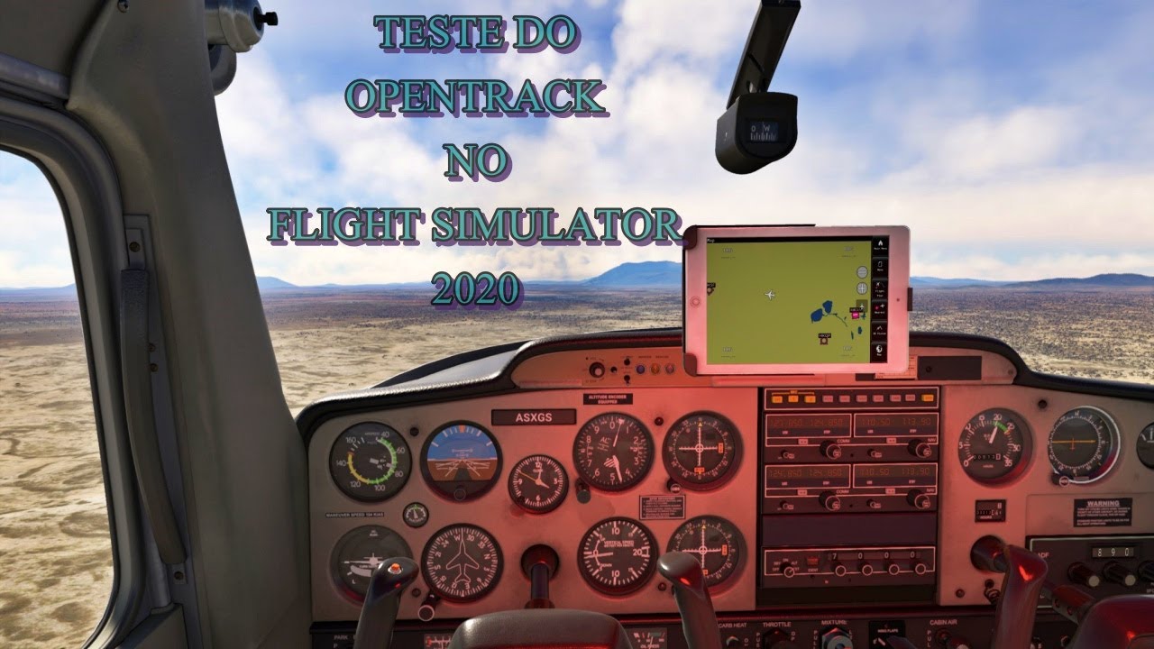 🔴 LIVE🔴 TESTE OPENTRACK ( WEBCAM COMO ÓCULOS VR ) MICROSOFT FLIGHT ...