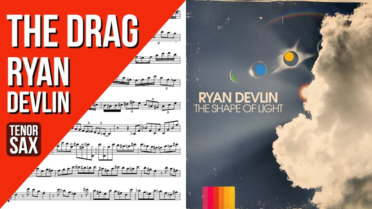 Ryan Devlin - "The Drag" (D Minor Funk Groove) Solo Transcription for Tenor Saxophone - YouTube