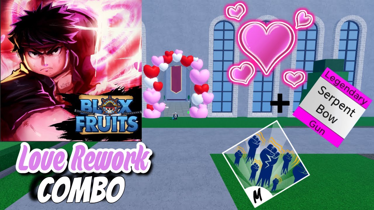 OneShot Love Rework Combo | BloxFruits Valentines Day Update | - YouTube