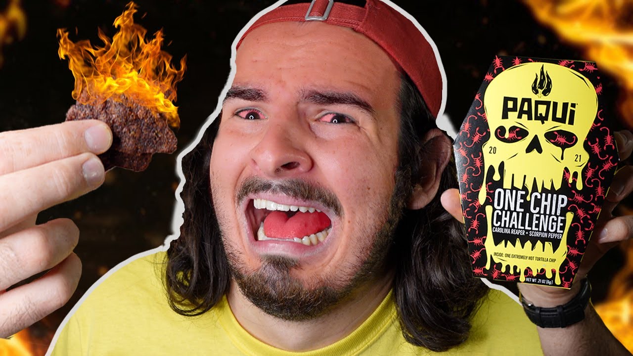 Paqui One Chip Challenge (World's Hottest Chip!) - YouTube