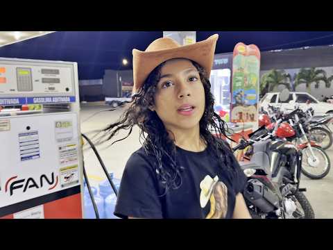 I STAYED AT A GAS STATION!