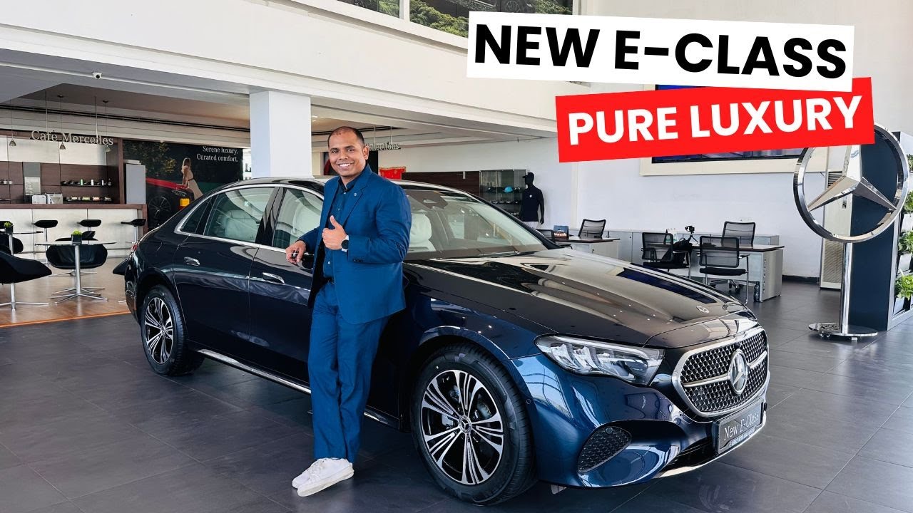 All New Mercedes Benz E Class Detailed Walkaround | In English | Auto ...