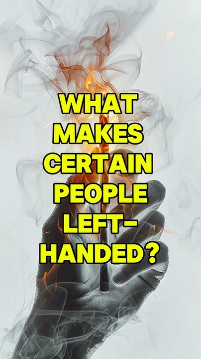 Why Are Some People Left-Handed? The Science Explained! 🧠 - YouTube