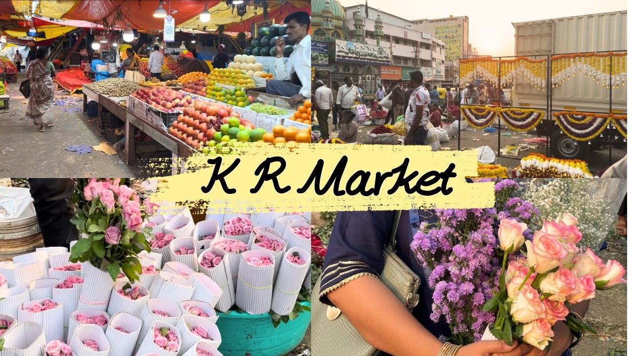 Discovering K R Market | A sensory delight in Bengaluru - YouTube