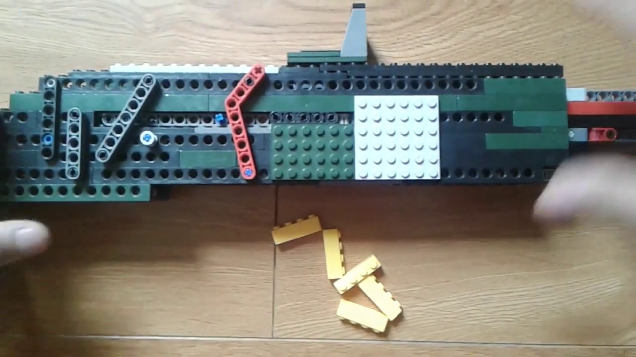 COME BACK!!!! Lego Winchester Model 1887 (working) - YouTube