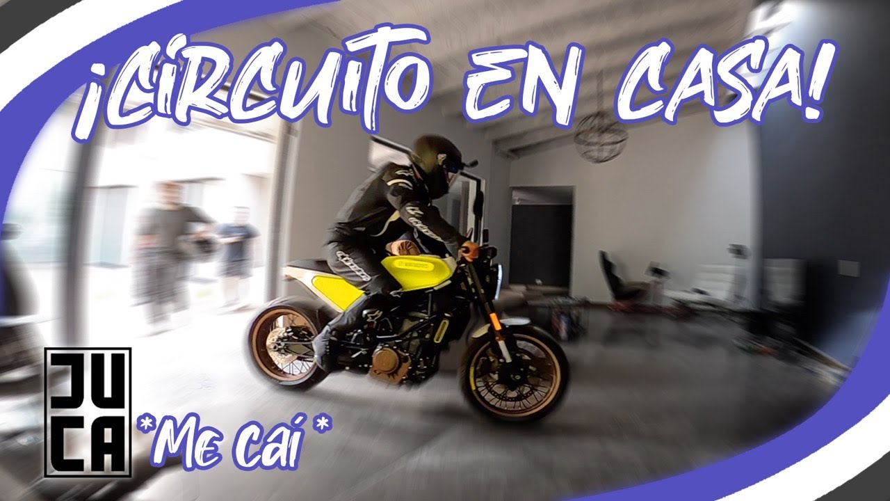 METIMOS LA MOTO A LA CASA!!! | JUCA - YouTube