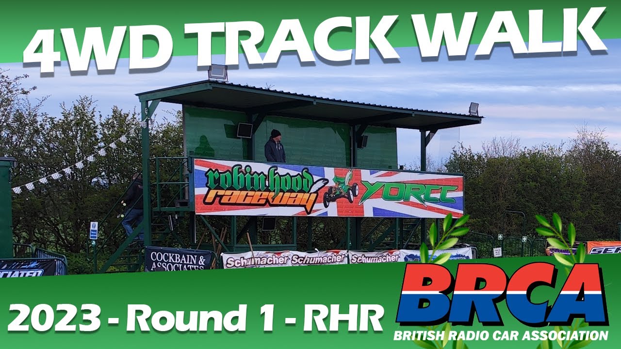 4wd Track Walk - 2023 BRCA 1/10th Offroad Nationals - Round 1 - Robin ...
