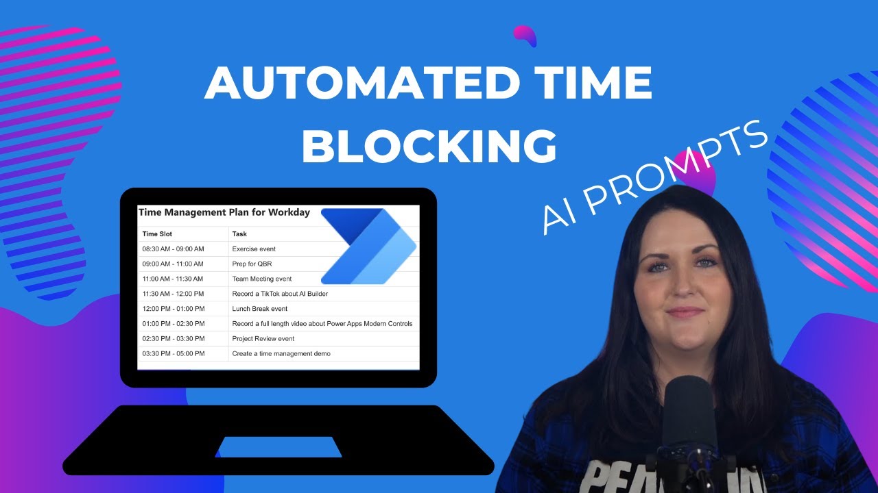 Automated Time Blocking Plan with AI and Power Automate - YouTube
