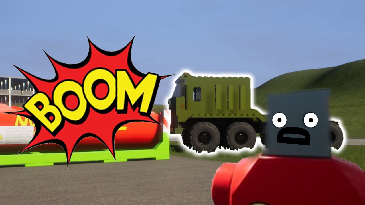 Pierwszy odc! BOB ma wypadek? | Brick Rigs 1# | Historia Boba 1#. - YouTube