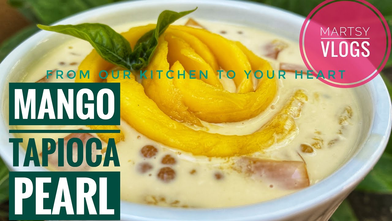 Mango Sago/Tapioca: A great summer treat! | Martsy Vlogs - YouTube