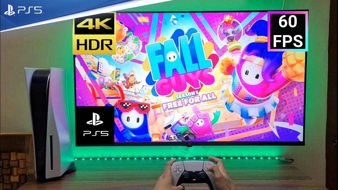 FALL GUYS PS5 Gameplay (4K HDR 60FPS) - YouTube