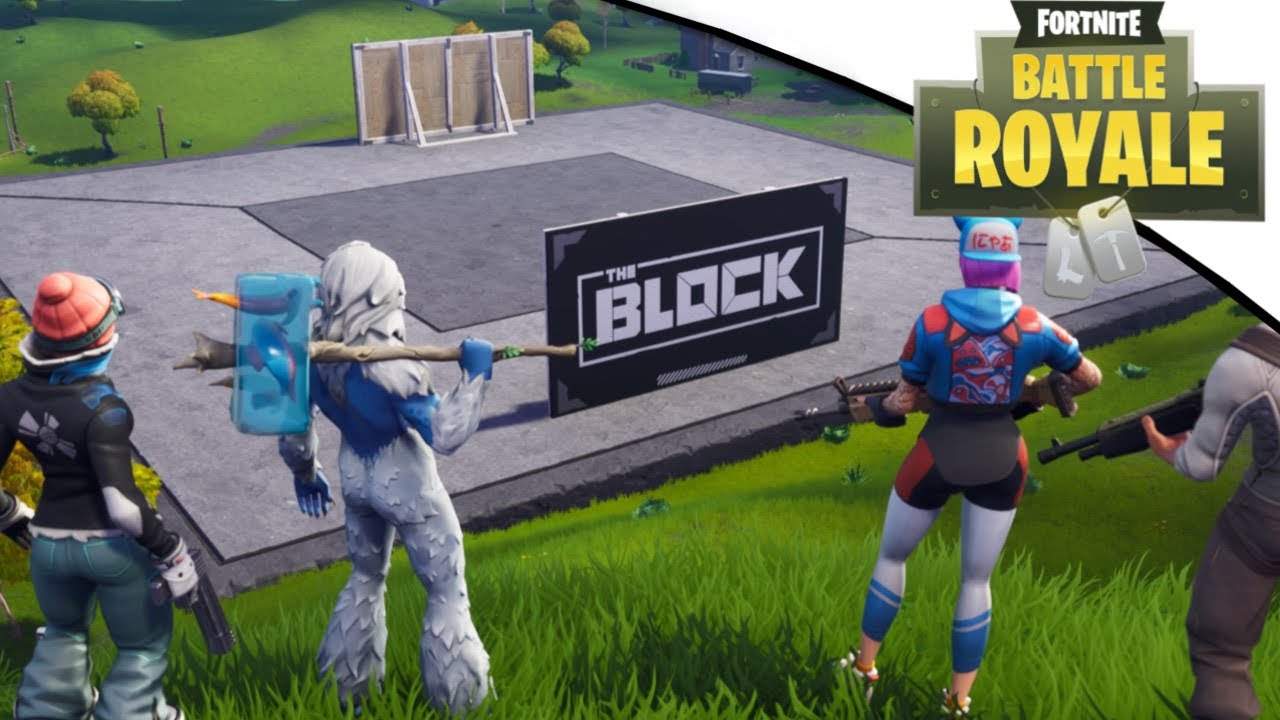 Le BLOCK ! - FORTNITE : BATTLE ROYALE [CH1-S7] - YouTube