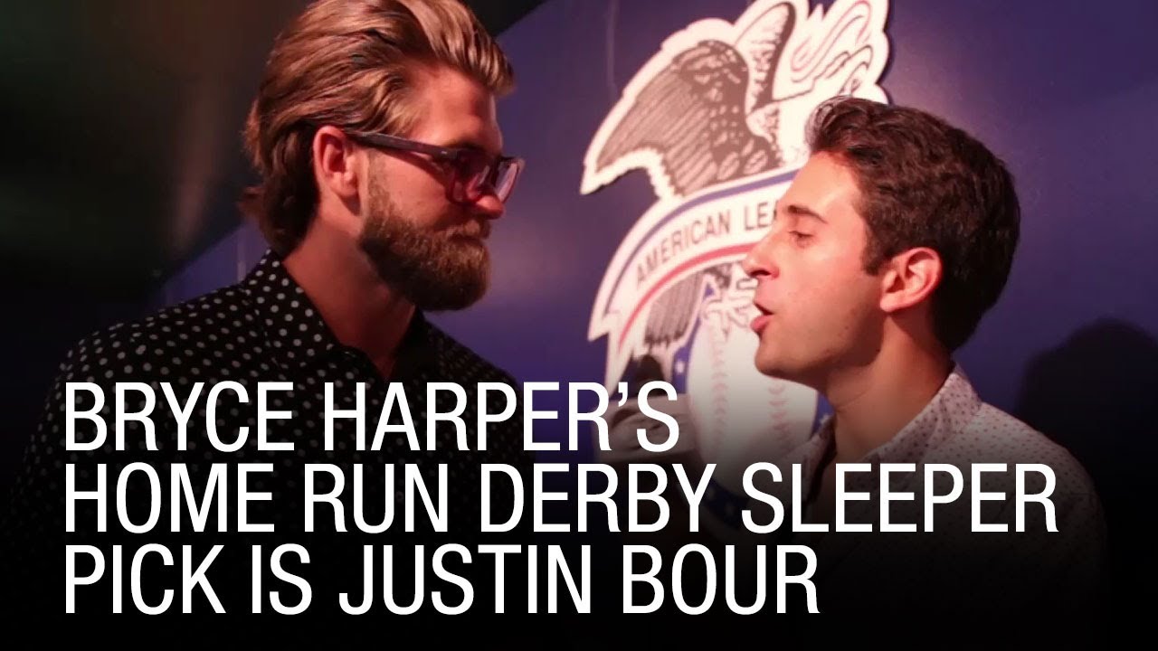 Bryce Harper’s Home Run Derby Sleeper Pick Is Justin Bour - YouTube