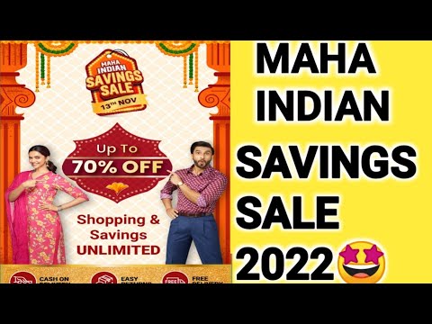 meesho MAHA INDIAN SAVINGS SALE 2022🤩|| meesho maha indian sale||meesho ...