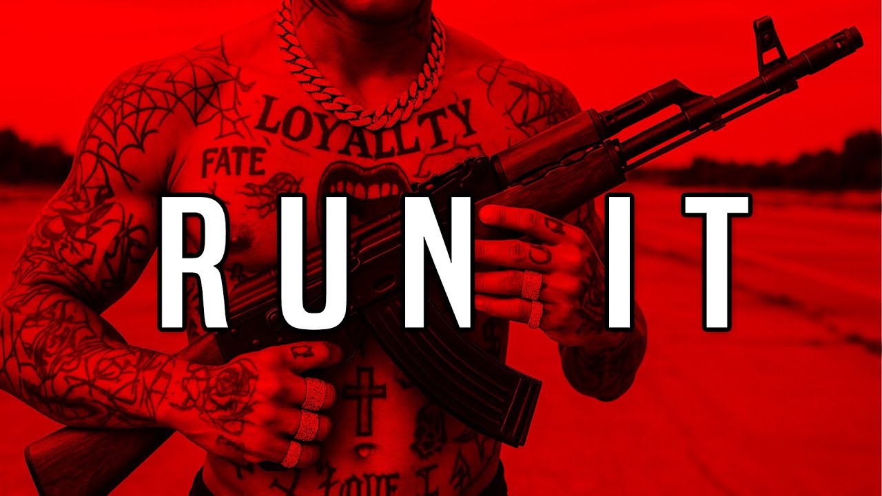 Aggressive Fast Gangsta Freestyle Rap Beat Instrumental ''RUN IT'' Hard ...