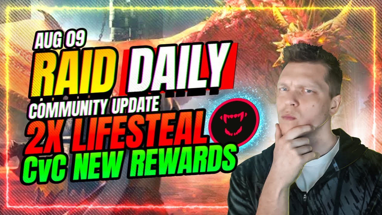 Lifesteal Event EPICS ONLY! CvC TOMORROW! | RAID Shadow Legends - YouTube