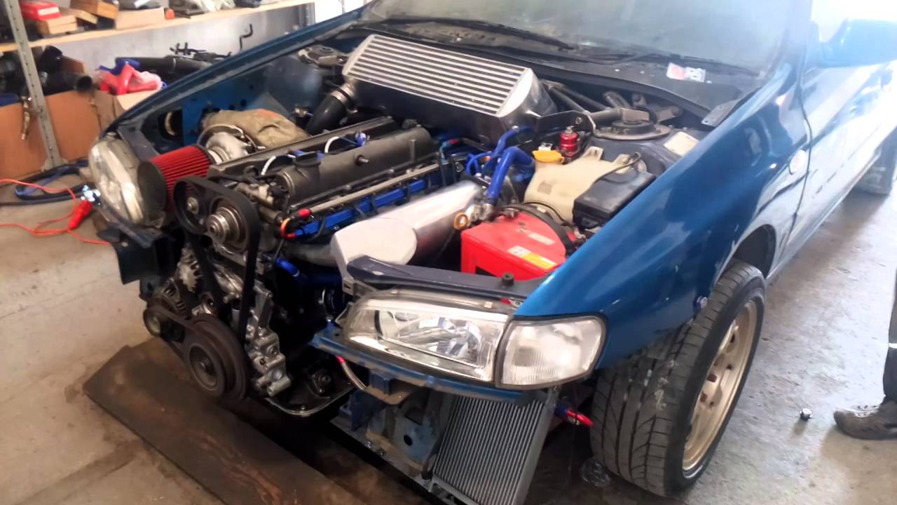 2000 Subaru Impreza With A Twin-Turbo 13B Two-Rotor – Engine Swap Depot ...